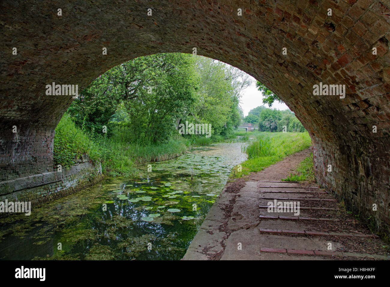 Bridge over the Thames and Severn canal, Cotswold, England, UK Stock ...