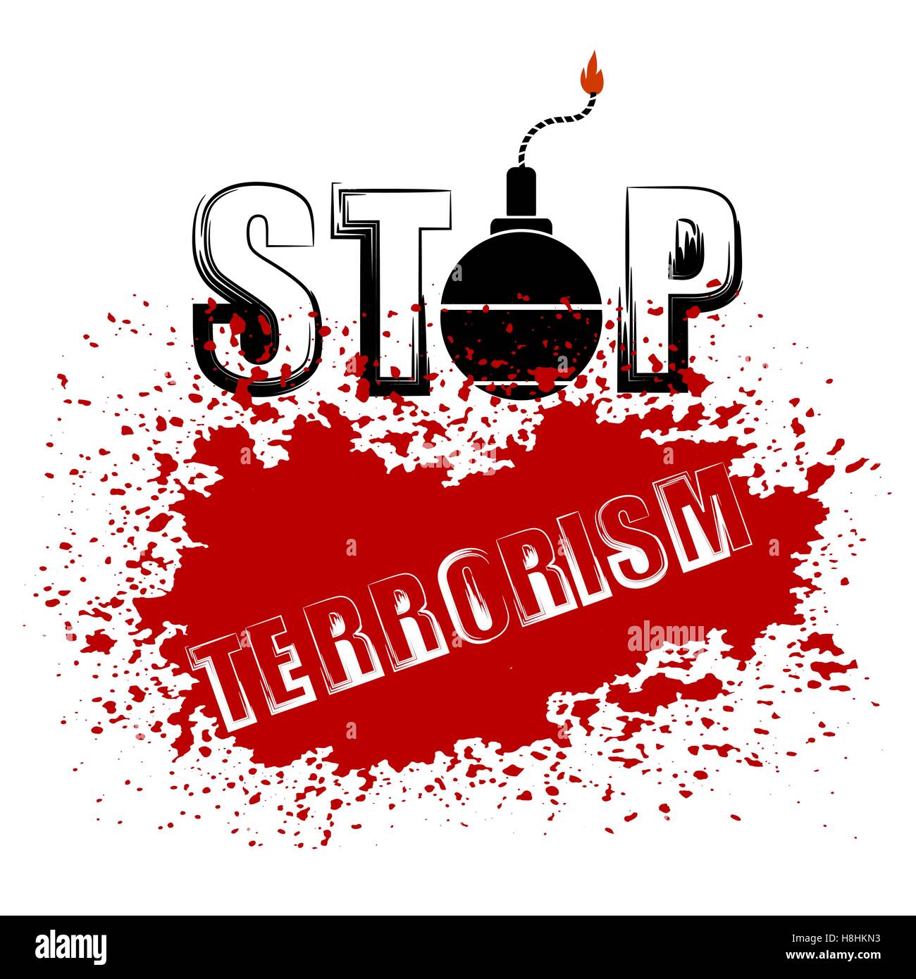 Anti terrorism poster hi-res stock photography and images - Alamy