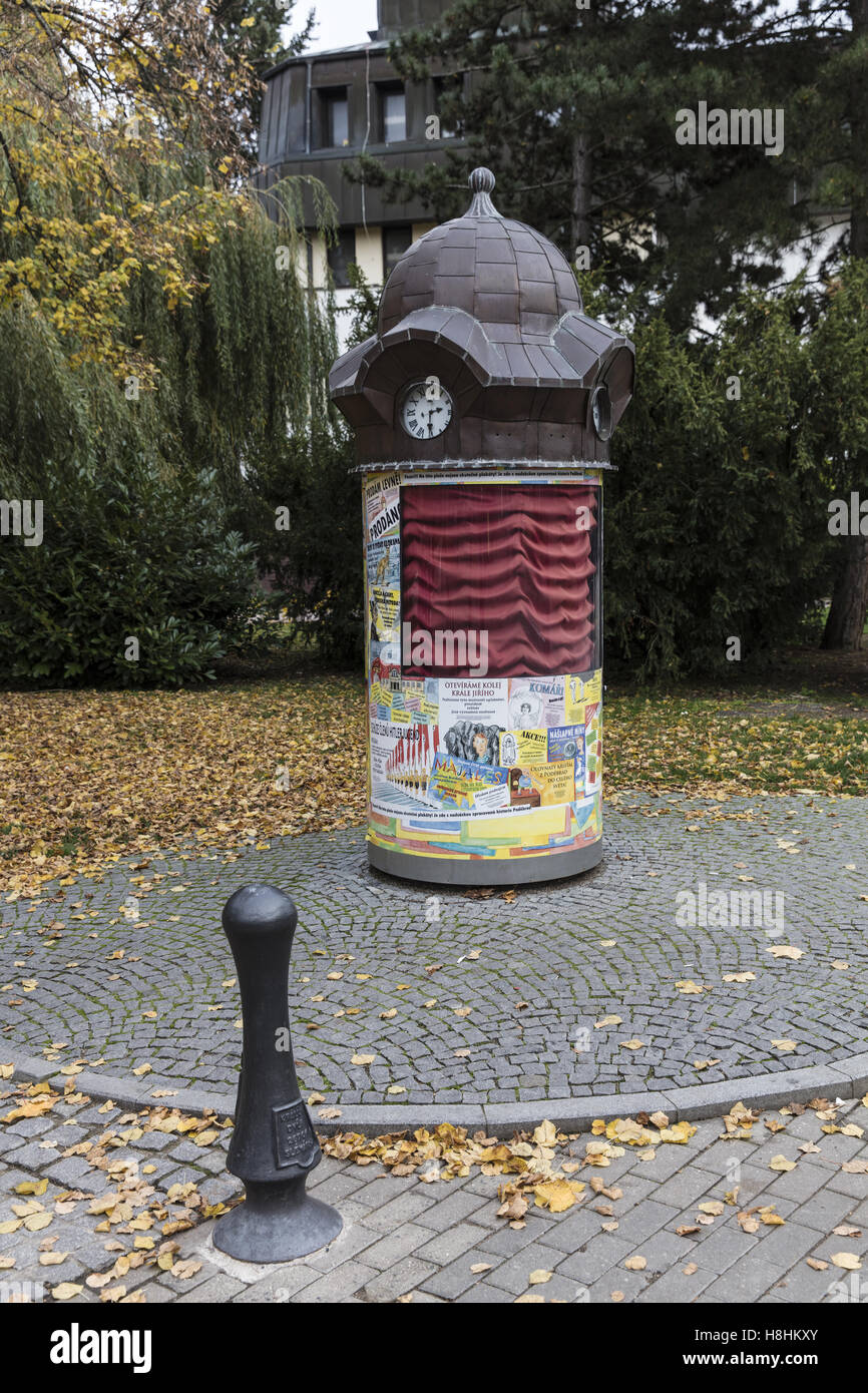 Podebrady clock hi-res stock photography and images - Alamy