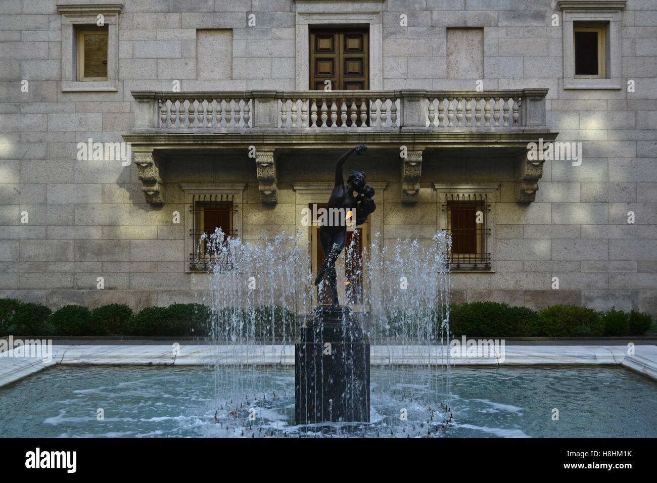 The iconic Frederick MacMonnies' Bacchante and Infant Faun statue and ...