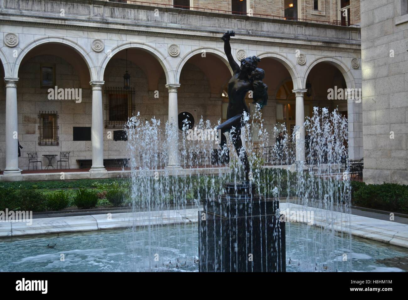 The iconic Frederick MacMonnies' Bacchante and Infant Faun statue and ...