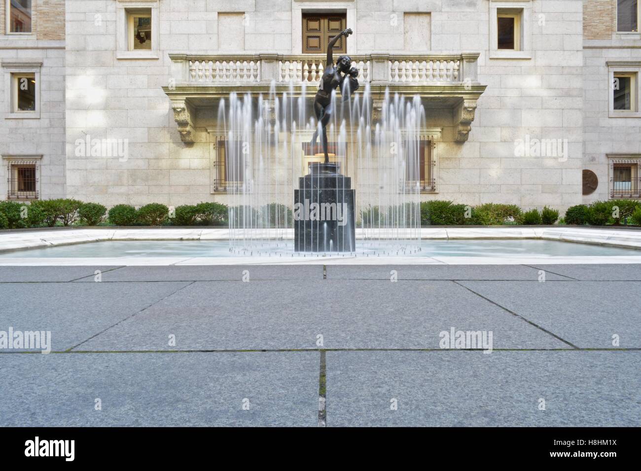The iconic Frederick MacMonnies' Bacchante and Infant Faun statue and ...