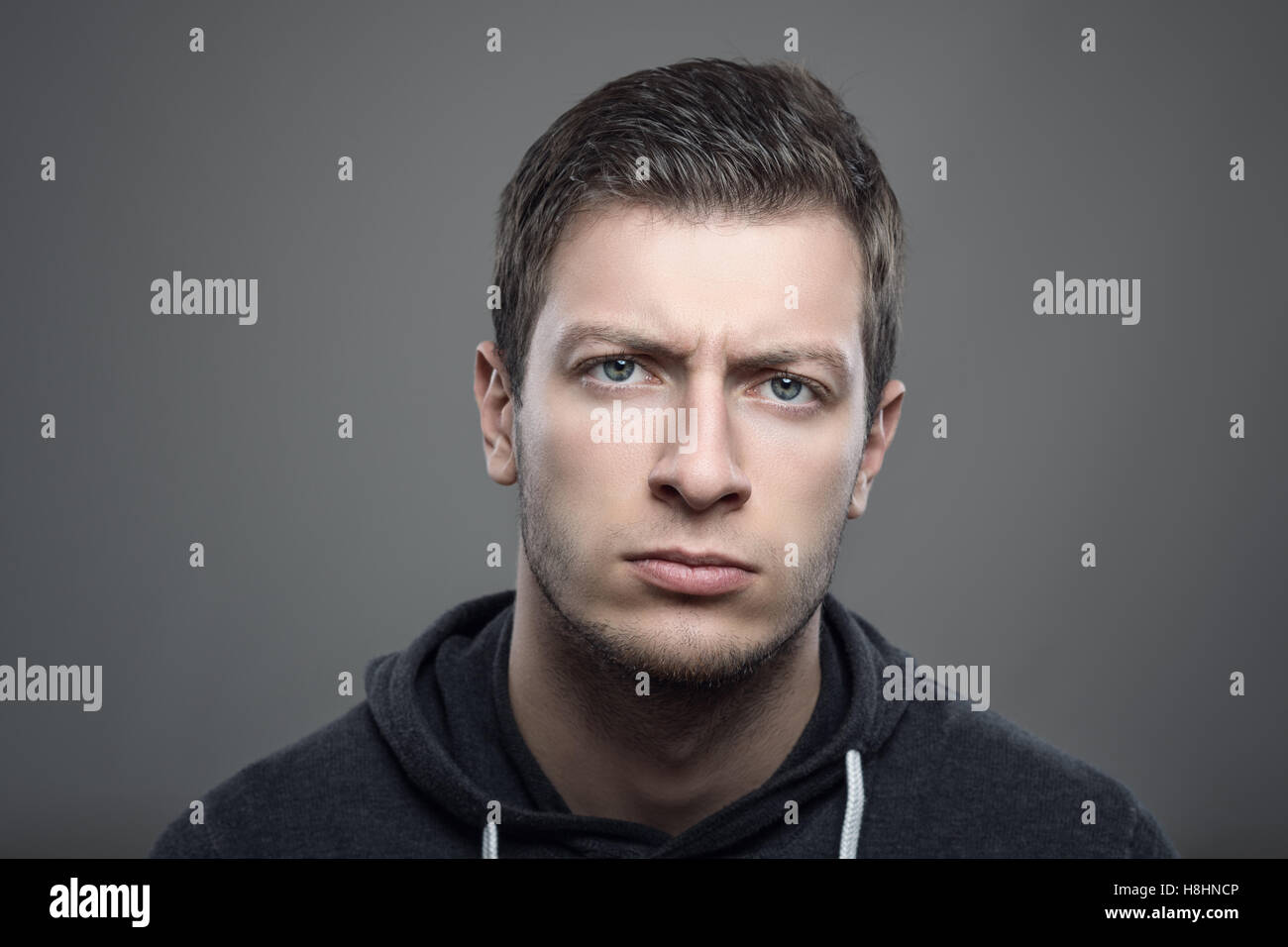 Dark moody portrait natural hi-res stock photography and images - Alamy