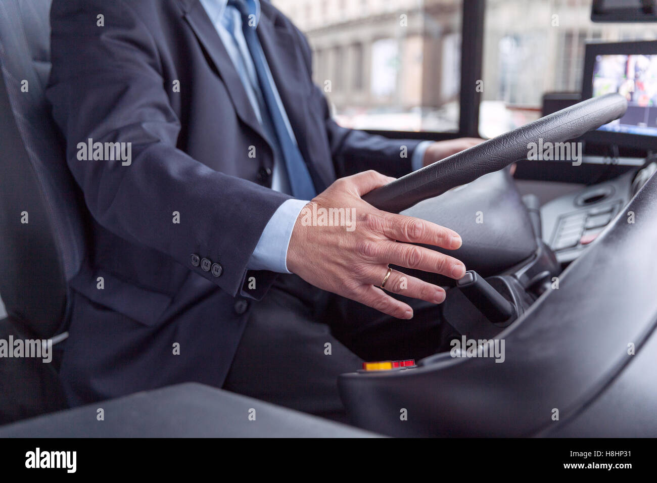 Bus cockpit hi-res stock photography and images - Alamy