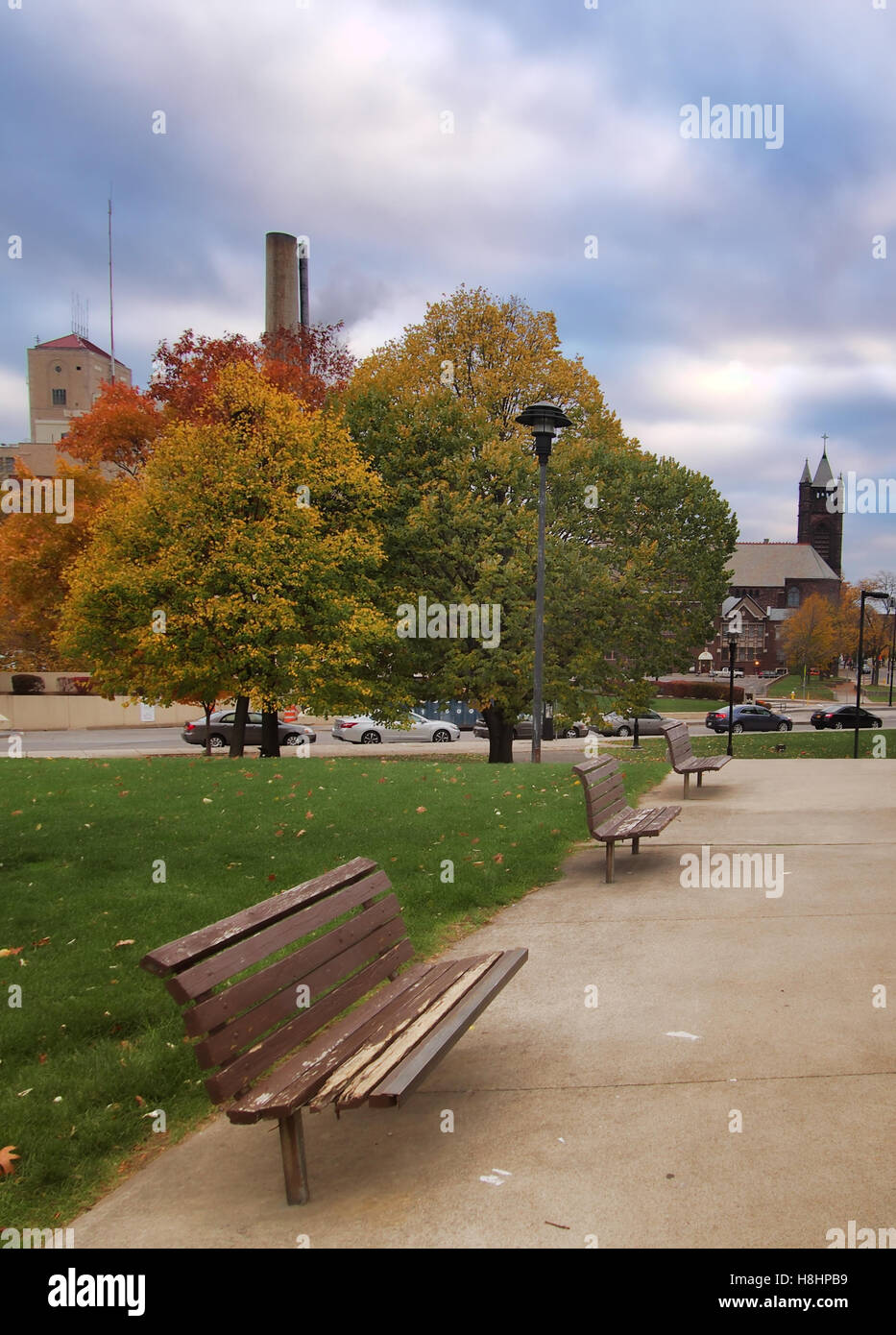 Downtown Rochester, New York on an autumn morning Stock Photo - Alamy