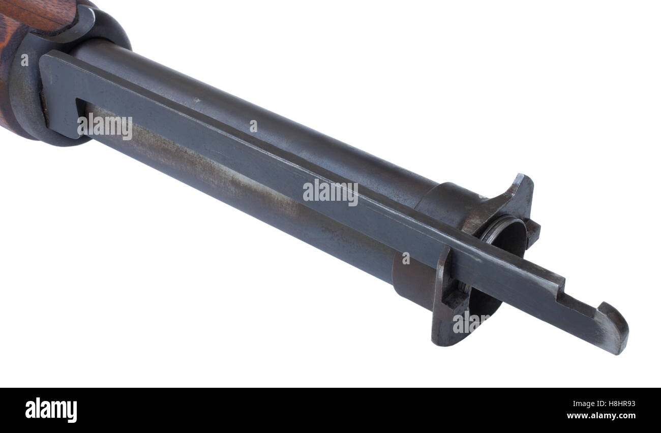 Action rod for a pump action magazine and tubular magazine Stock Photo ...