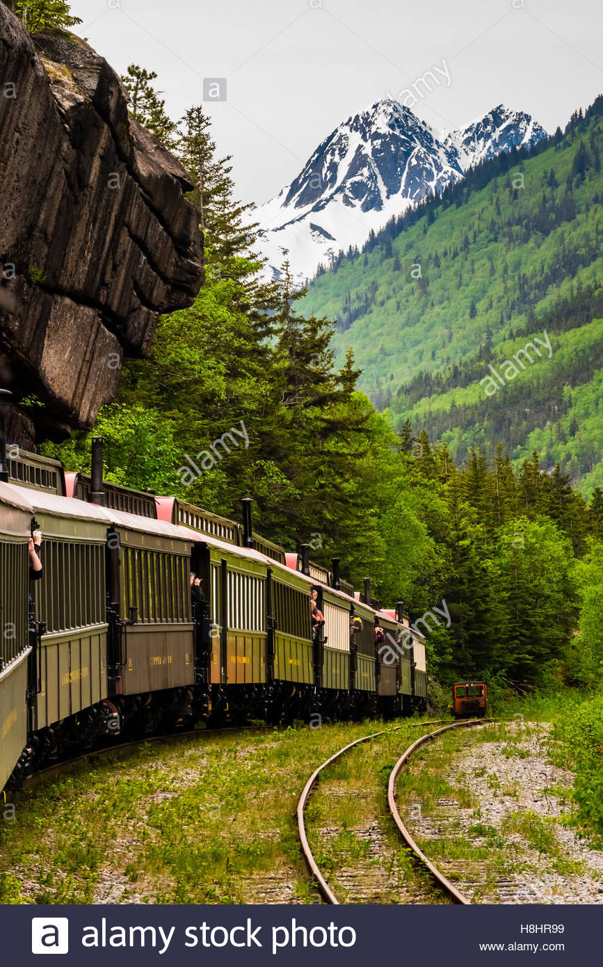 White Pass Yukon Route Railroad High Resolution Stock Photography and ...