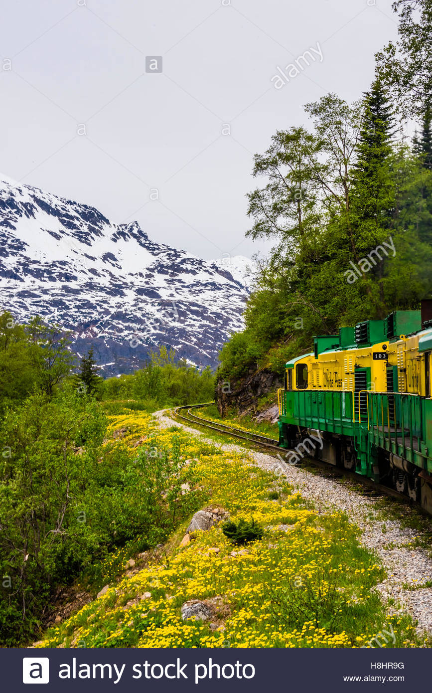 White Pass Yukon Route Railroad High Resolution Stock Photography and ...