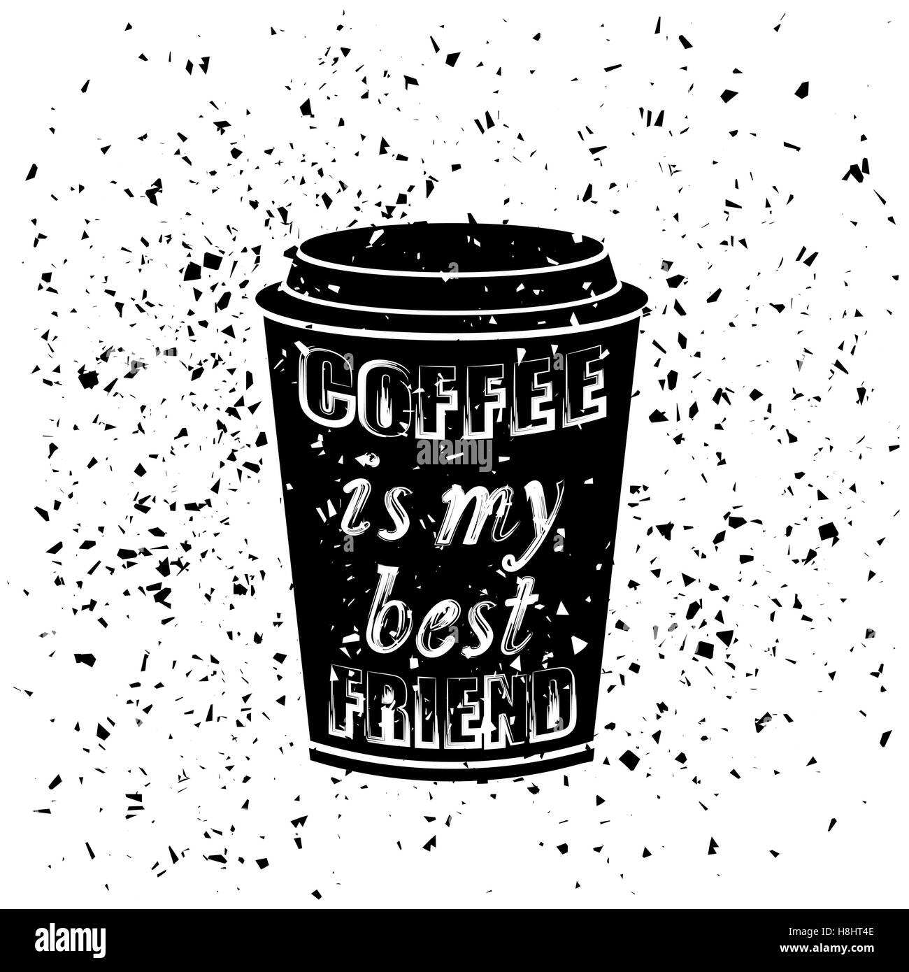 Coffee carton Stock Vector Images - Alamy