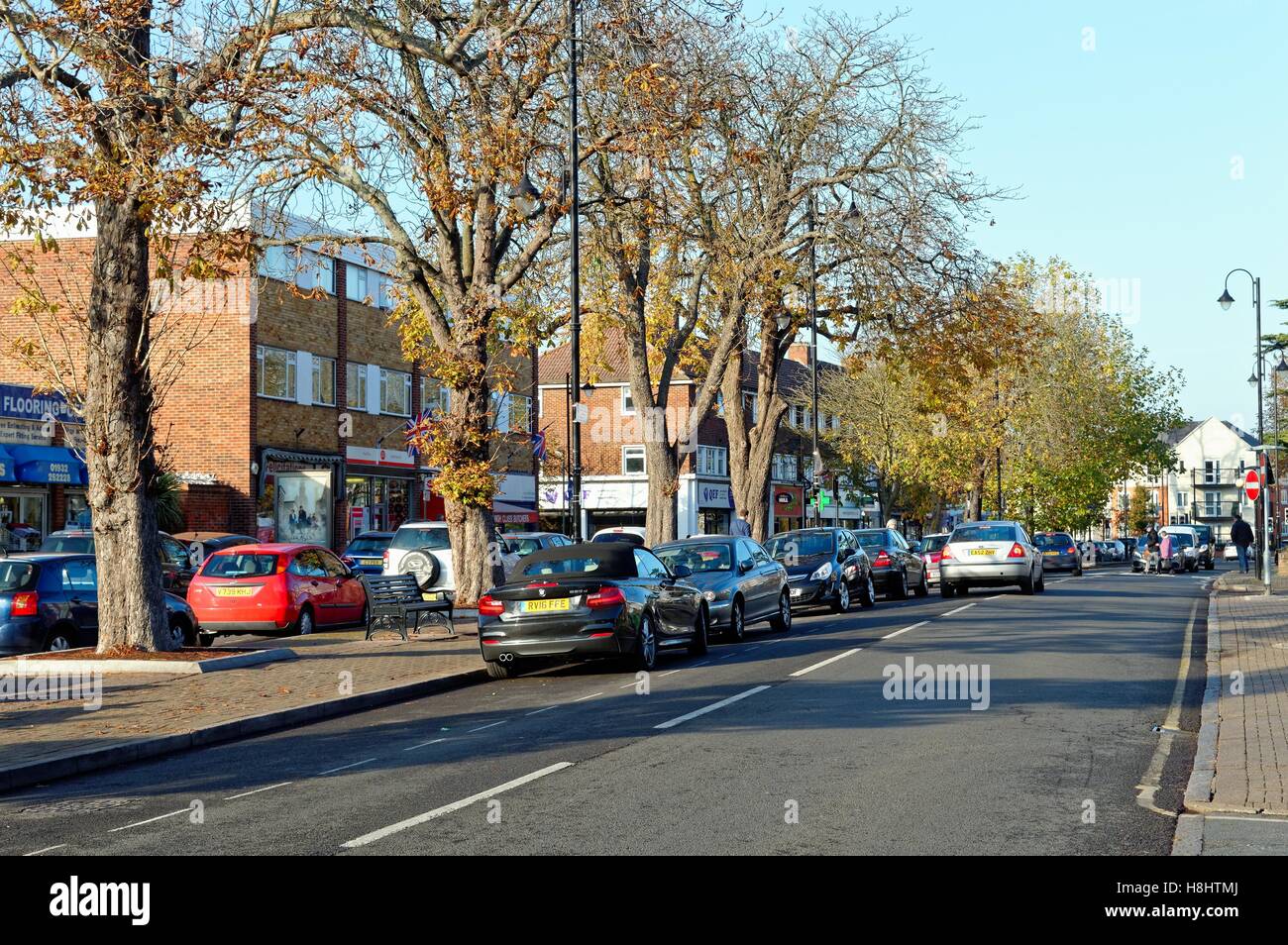 High Street Shepperton Surrey Stock Photo - Alamy
