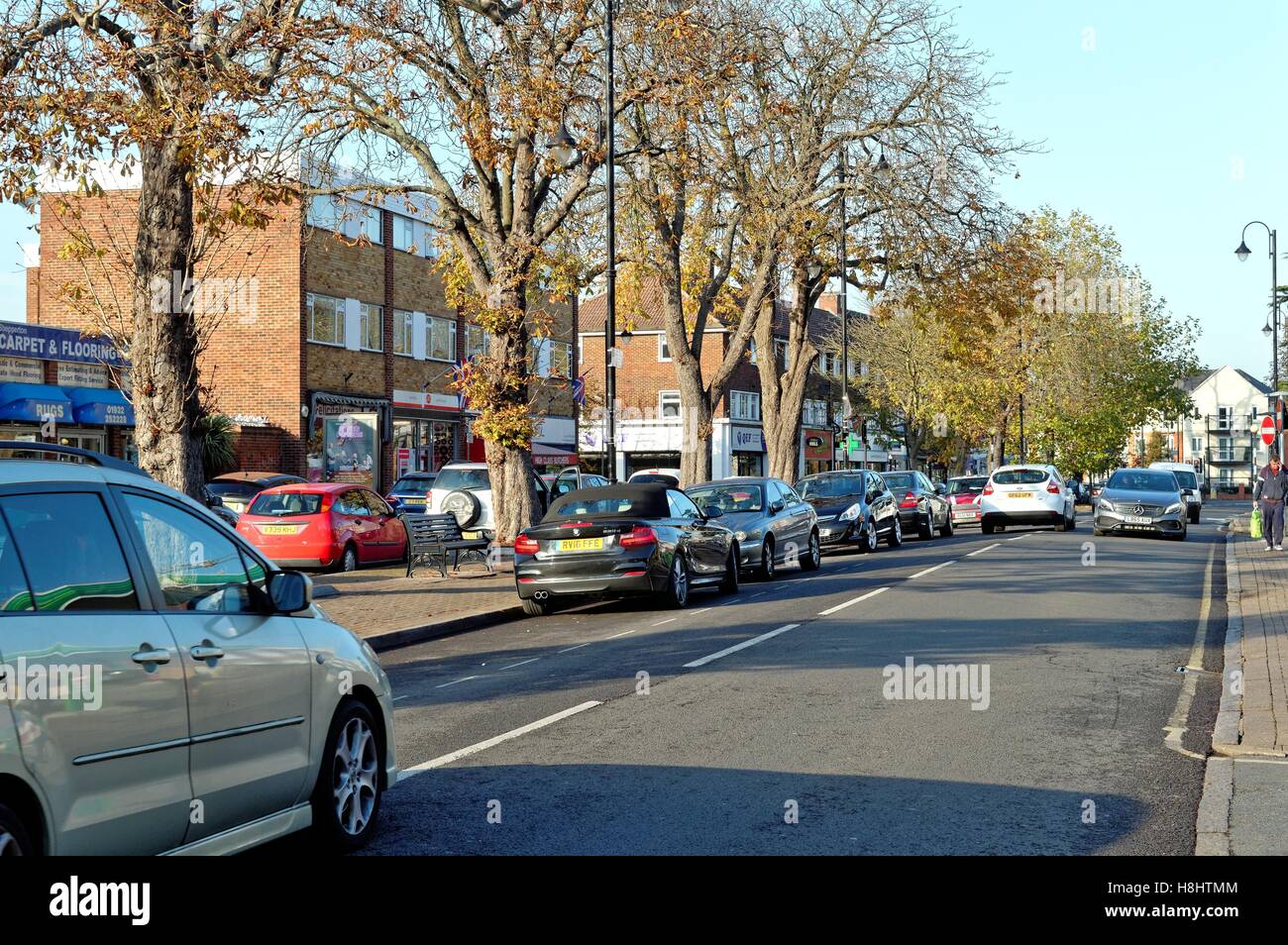 High Street Shepperton Surrey Stock Photo - Alamy