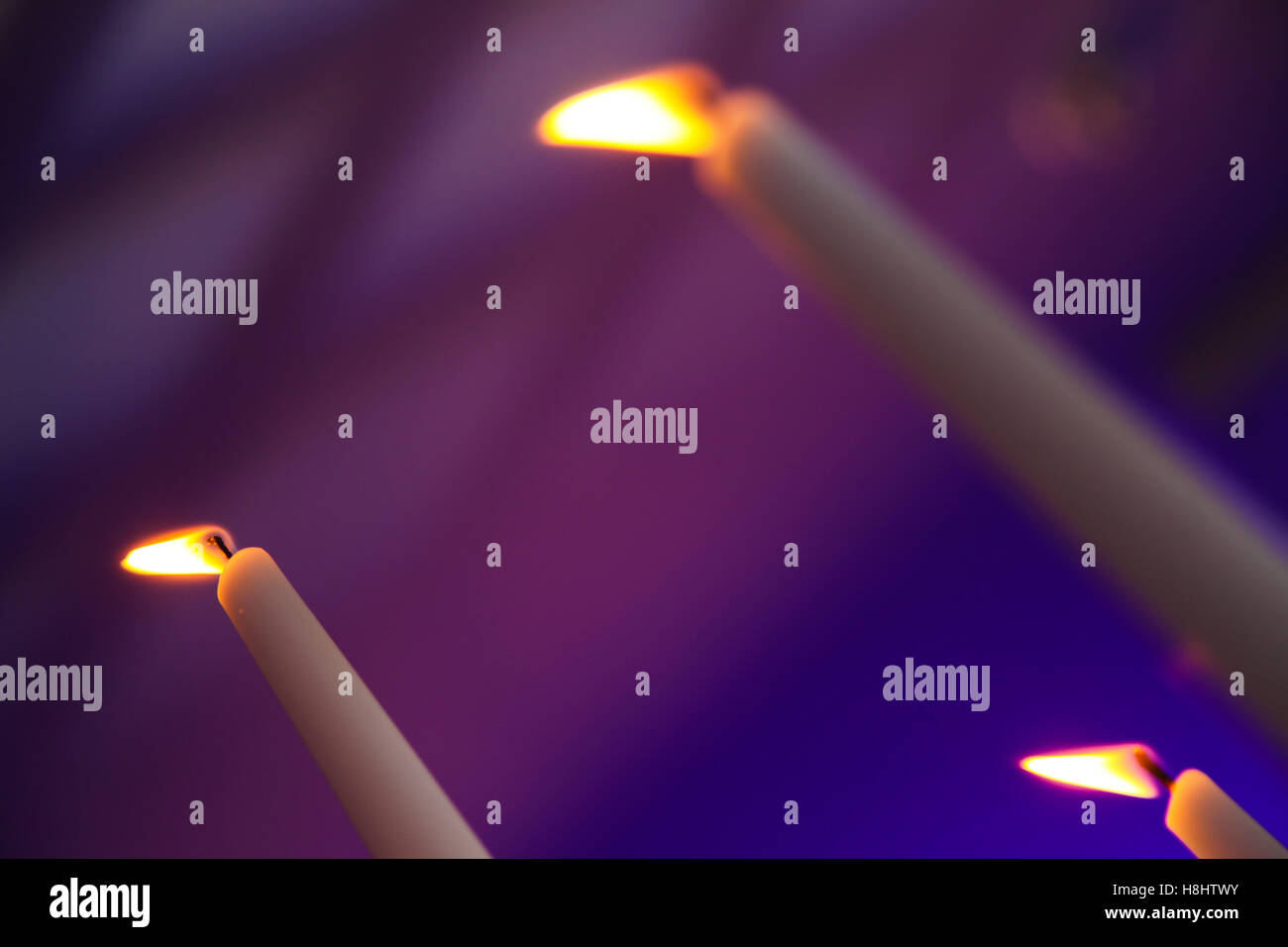 Light up candles hi-res stock photography and images - Alamy