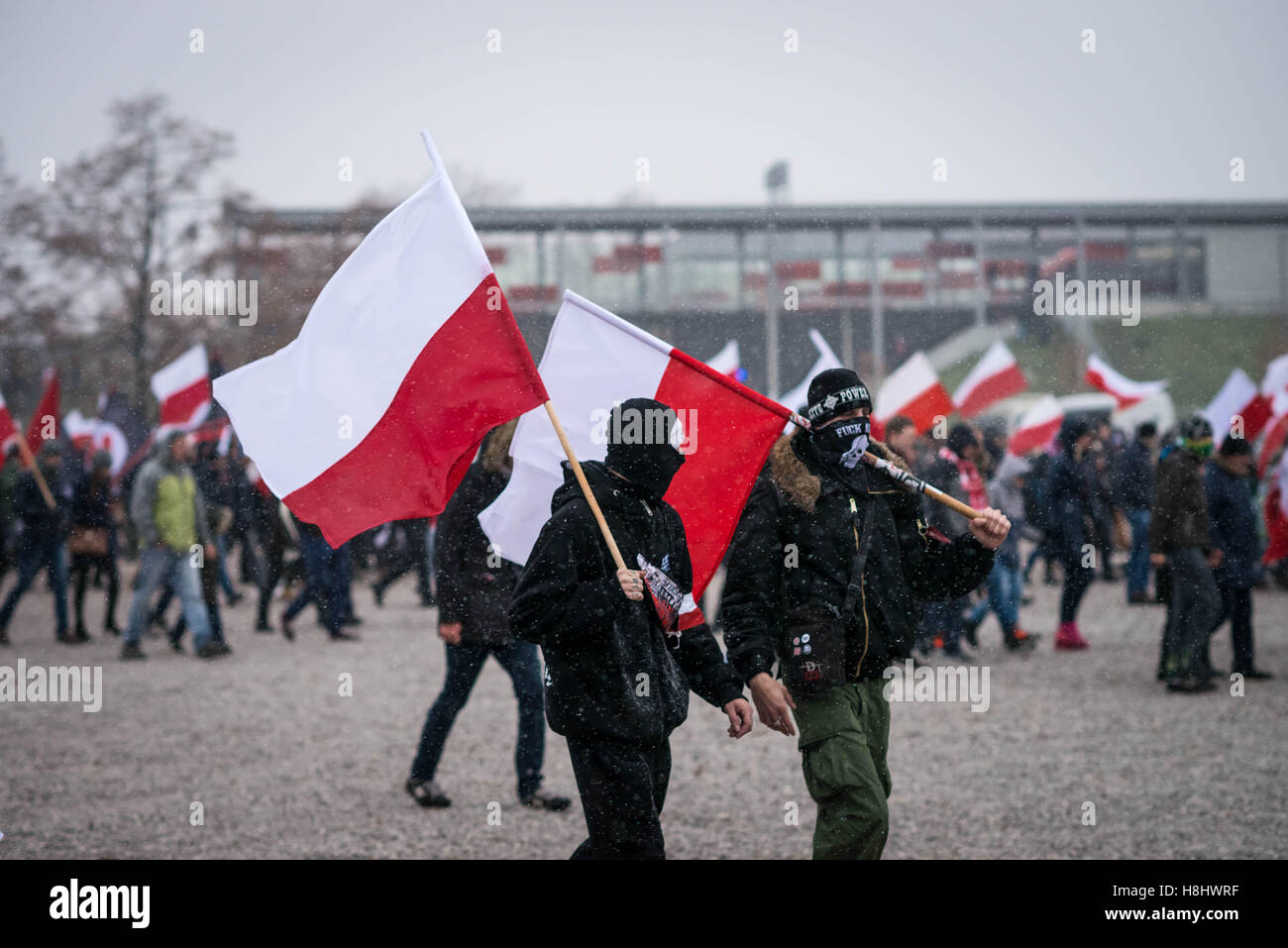 Polish national radical camp hi-res stock photography and images - Alamy