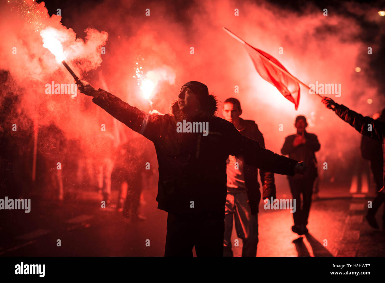 Thousands join the annual march in Warsaw organised by Poland's ...