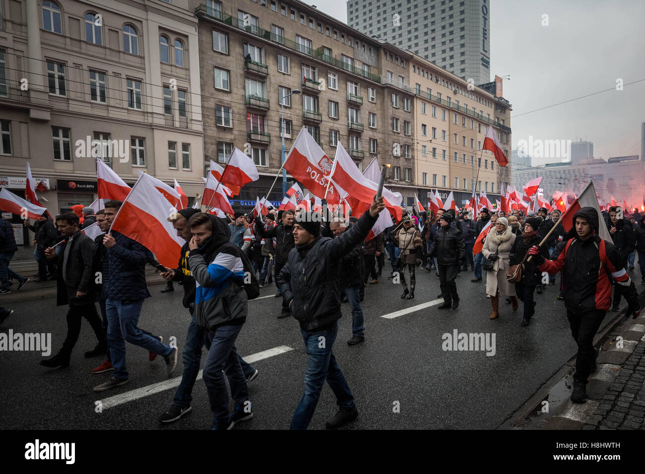 Thousands join the annual march in Warsaw organised by Poland's ...