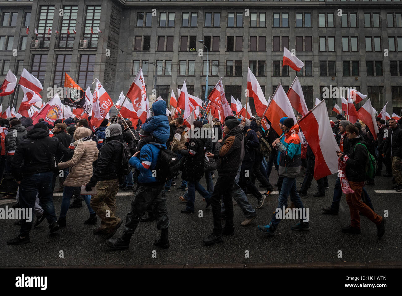 Thousands join the annual march in Warsaw organised by Poland's ...