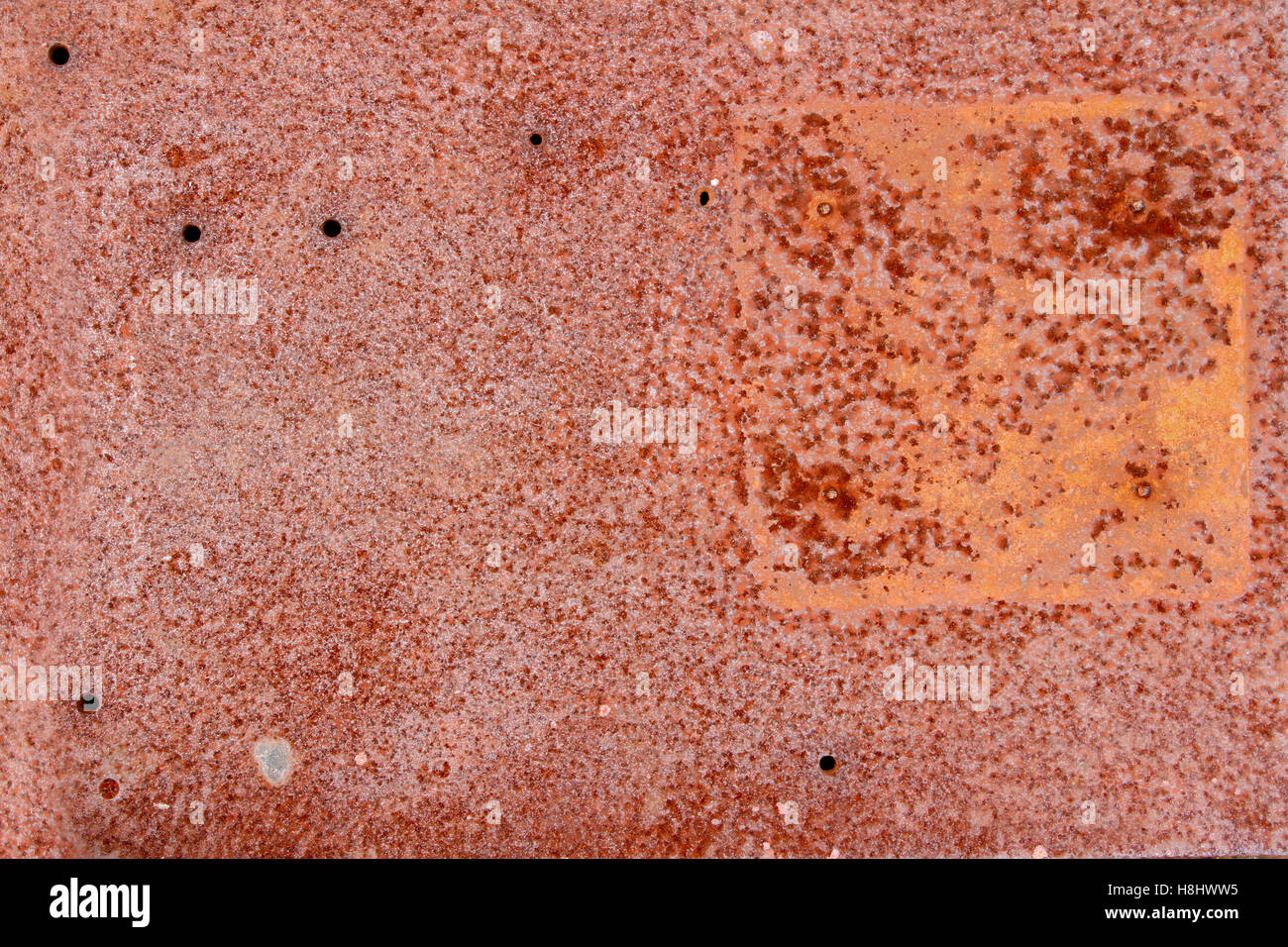 Closeup of rusted steel texture Stock Photo - Alamy