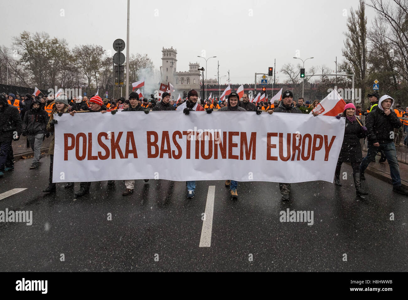 Thousands join the annual march in Warsaw organised by Poland's ...