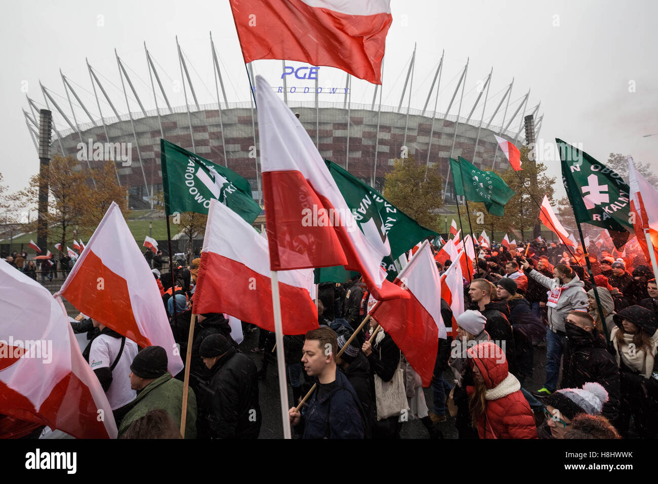 Oboz narodowo radykalny hi-res stock photography and images - Alamy