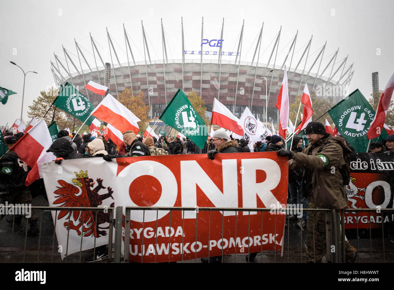 Oboz narodowo radykalny hi-res stock photography and images - Alamy