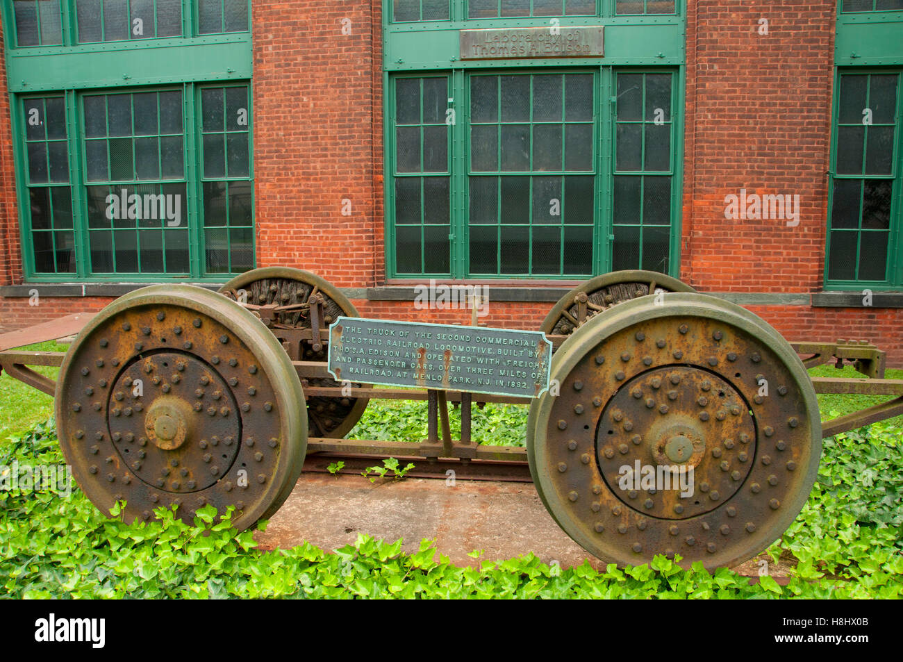 Main Laboratory, Thomas Edison National Historic Park, New Jersey Stock ...