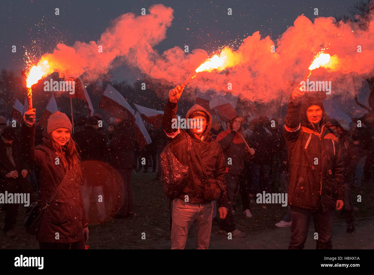 Thousands join the annual march in Warsaw organised by Poland's ...