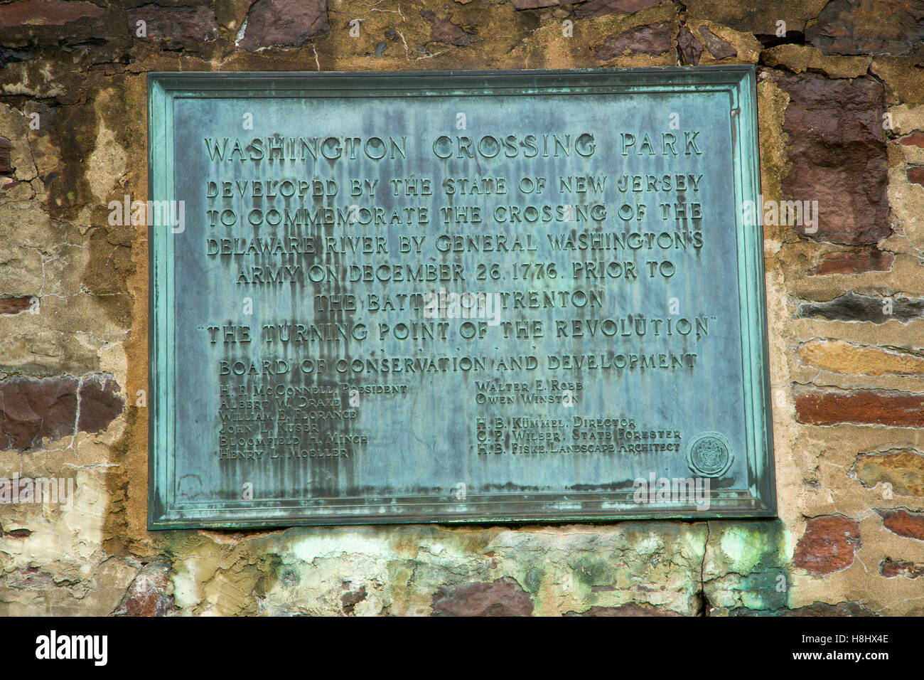 Washington Crossing Historic Park Sign