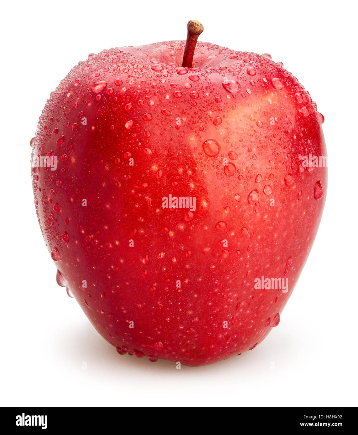 red delicious apple isolated Stock Photo - Alamy