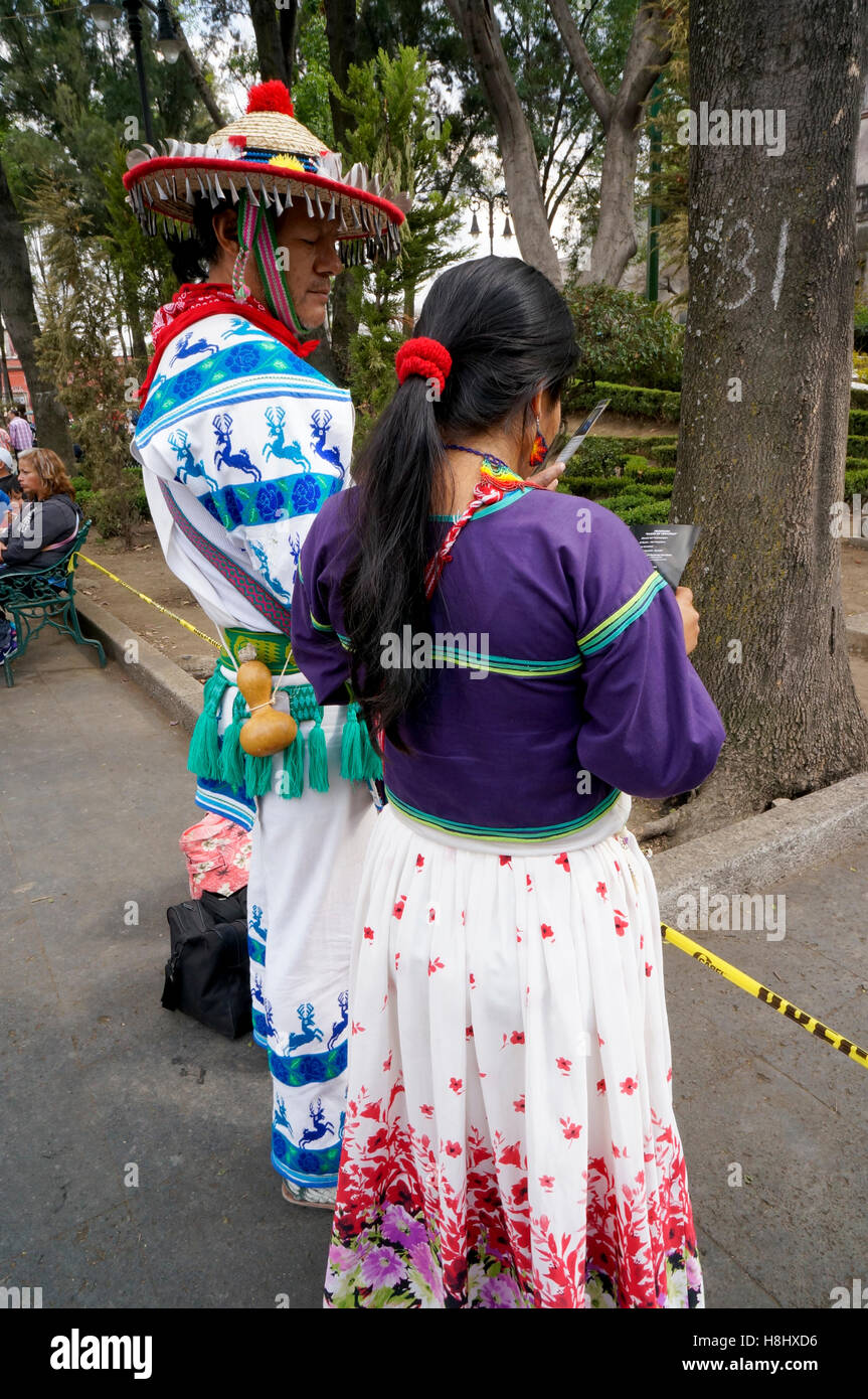 Native indigenous people of Mexico. The Otomi people is an indigenous ...
