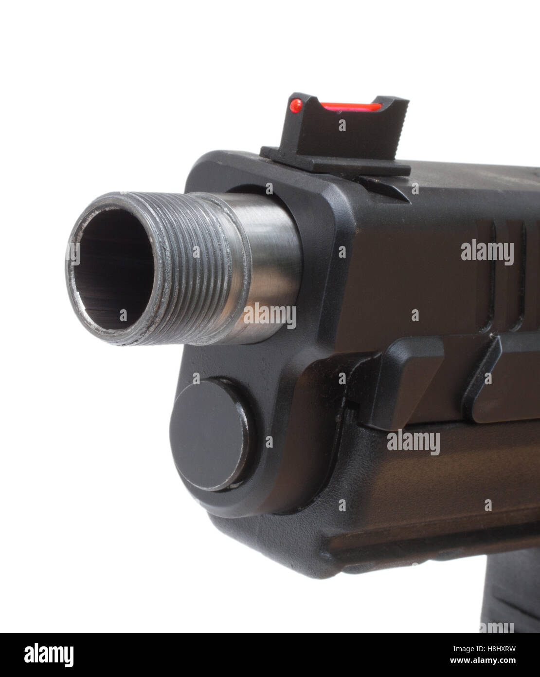 Handgun barrel front sight hi-res stock photography and images - Alamy