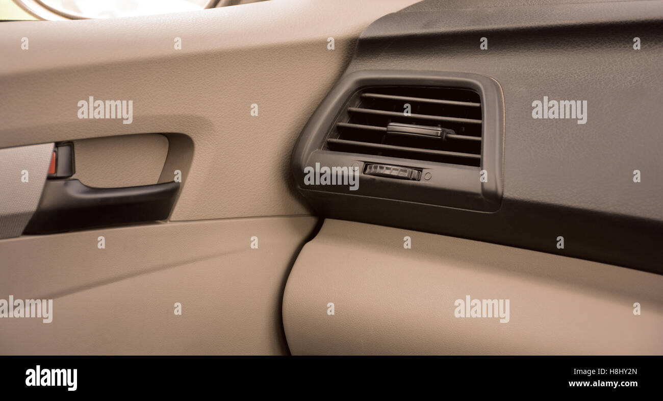 Car air condition ventilation system inside Stock Photo - Alamy