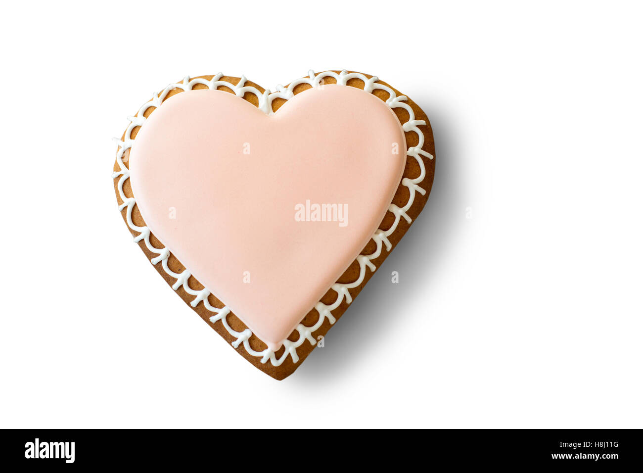 Cake glaze love heart Cut Out Stock Images & Pictures - Alamy