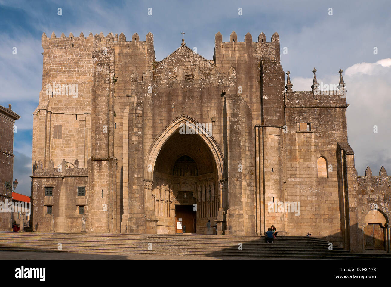 Cathedral of Santa Maria - 12th century, Tuy, Pontevedra province ...