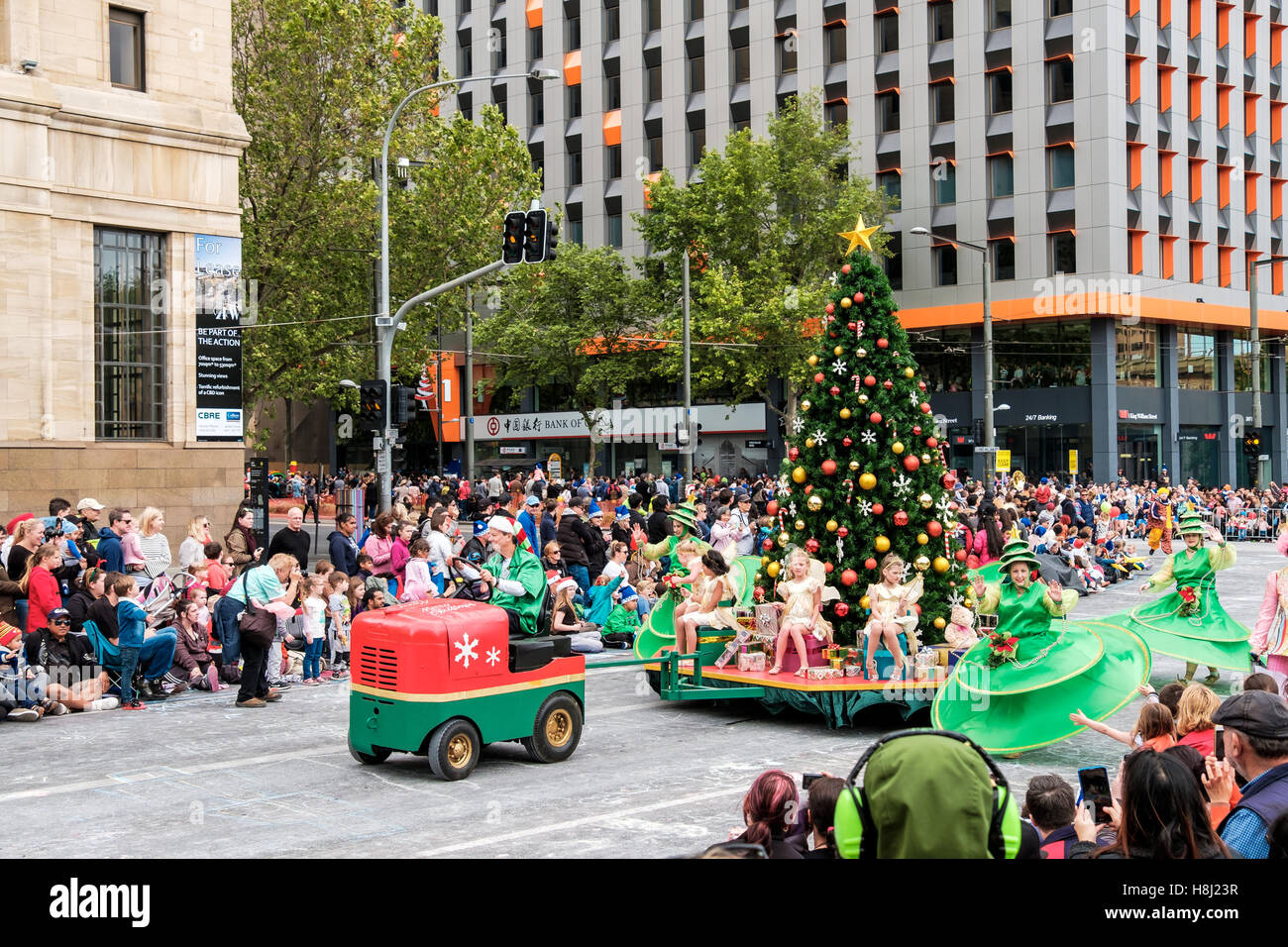 Adelaide, South Australia - November 12, 2016: More than 250.000 came ...