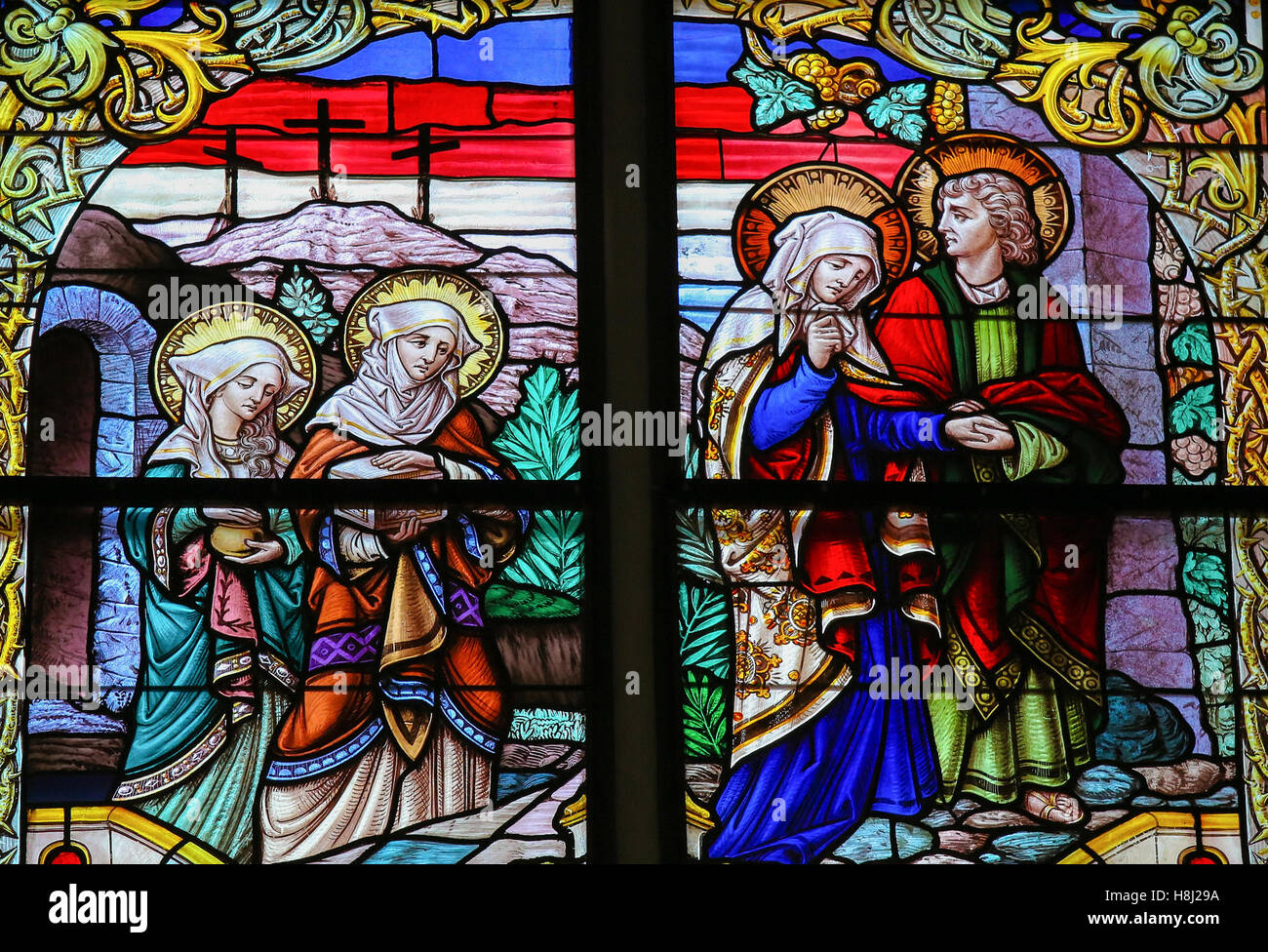 Saint mary of clopas hi-res stock photography and images - Alamy