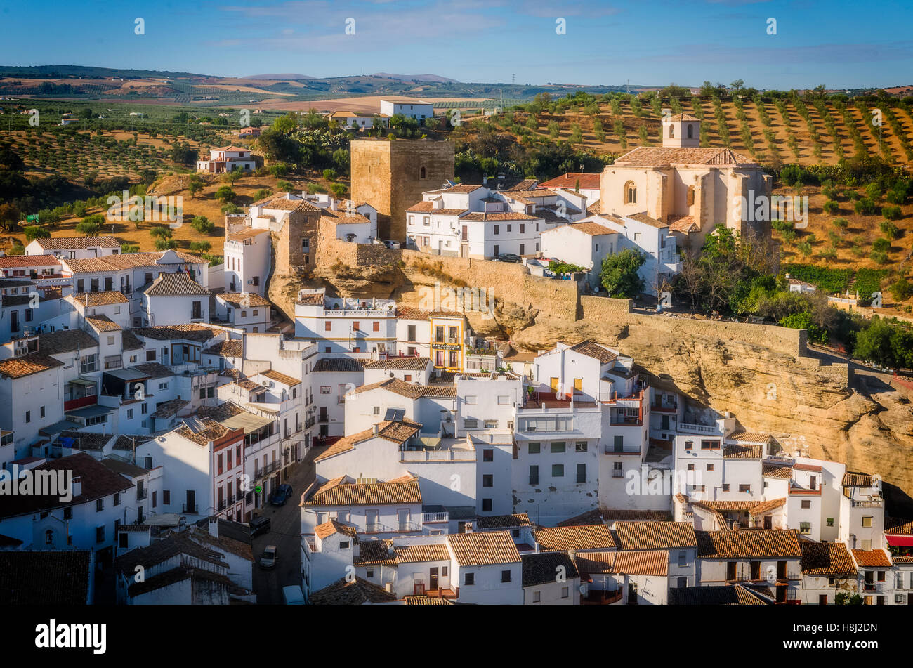 Setenil de las Bodegas Stock Photo - Alamy