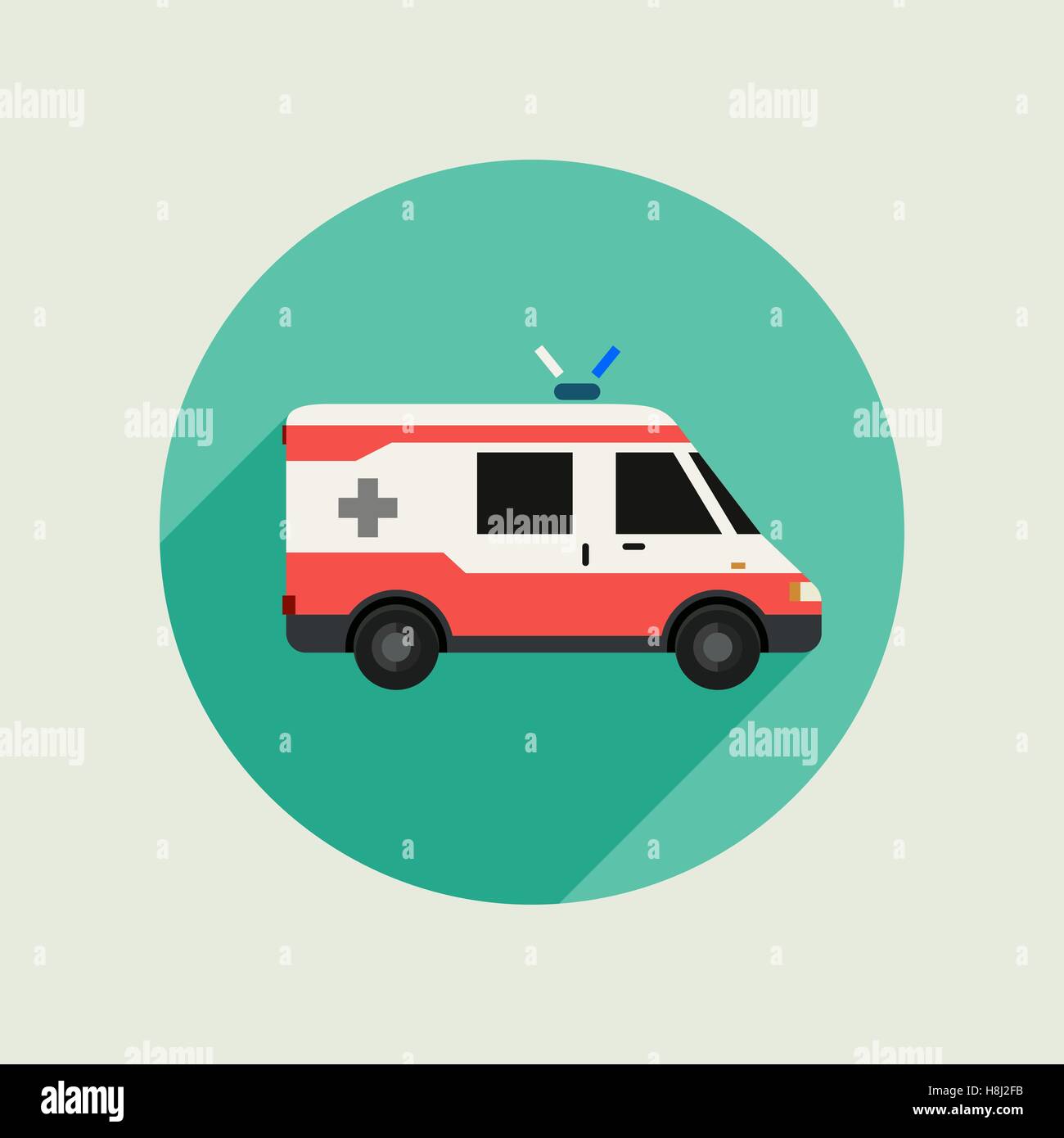 Ambulance vector car Stock Vector Image & Art - Alamy