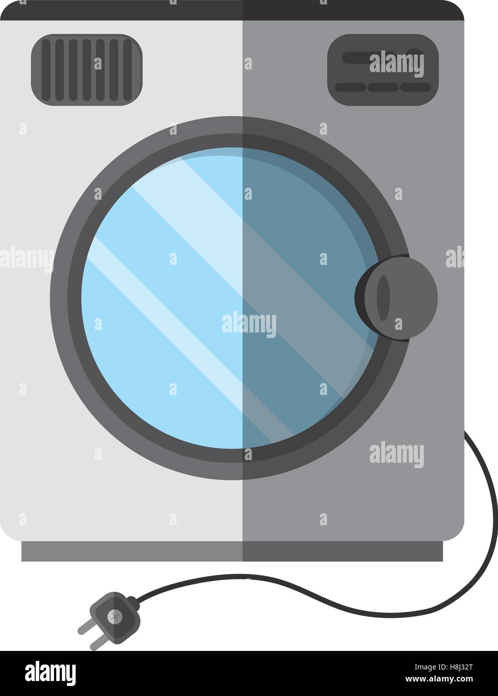 Isolated washer machine design Stock Vector Image & Art - Alamy