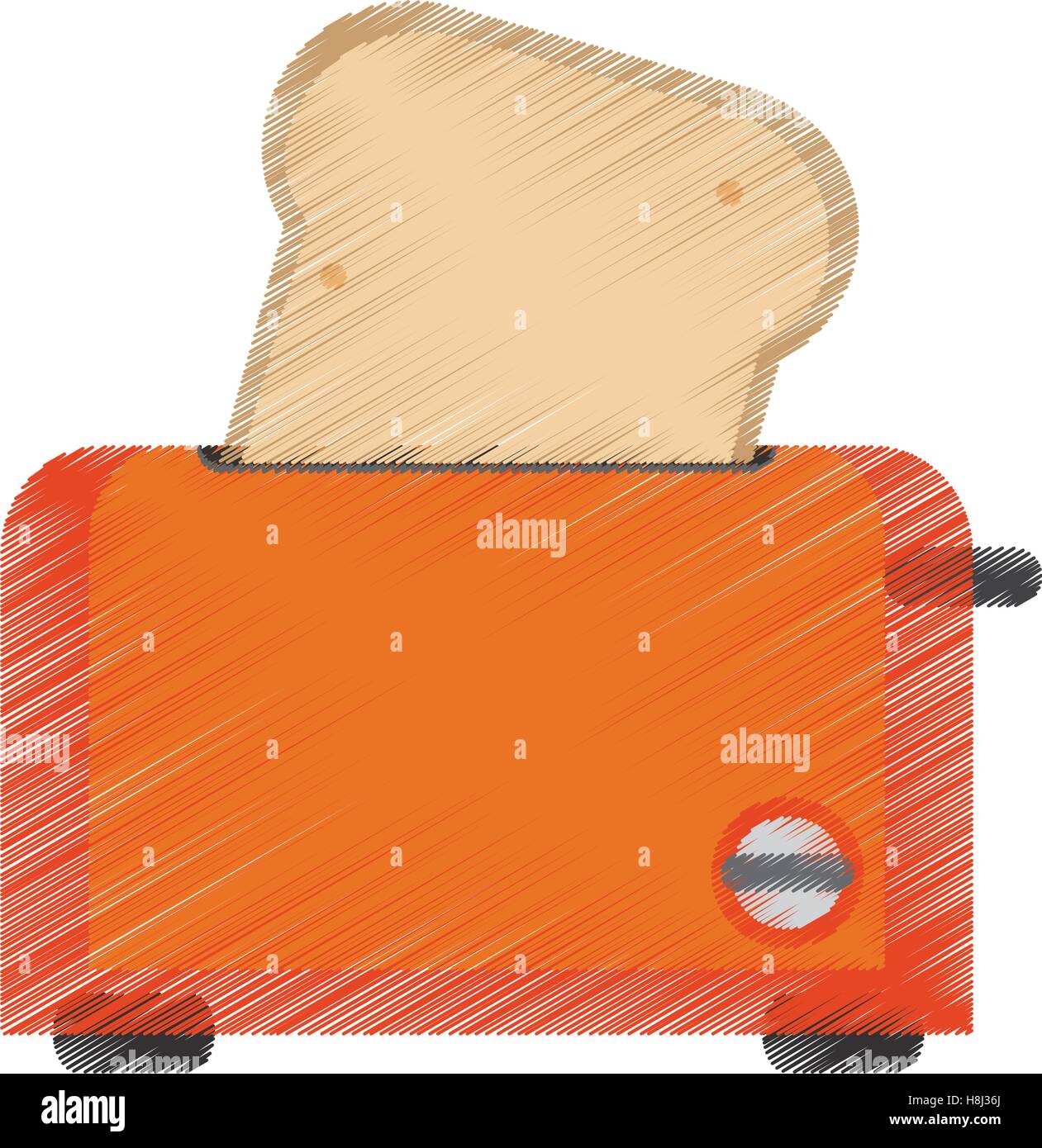 Digital toaster Stock Vector Images - Alamy