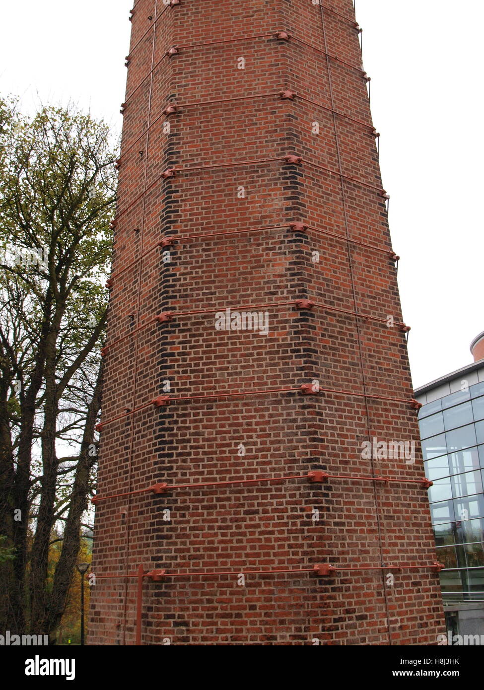 Mill Industrial Chimney Stock Photo - Alamy
