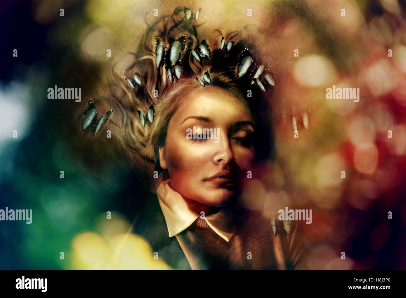 Daydream cute hi-res stock photography and images - Alamy