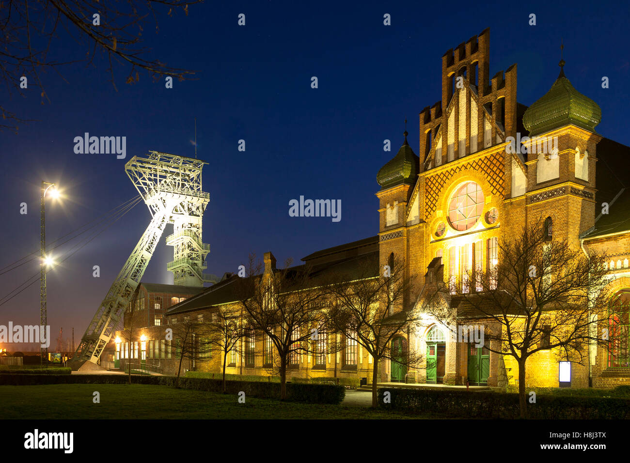 Germany, Ruhr Area, Dortmund, Westphalian industry museum Zeche Zollern ...
