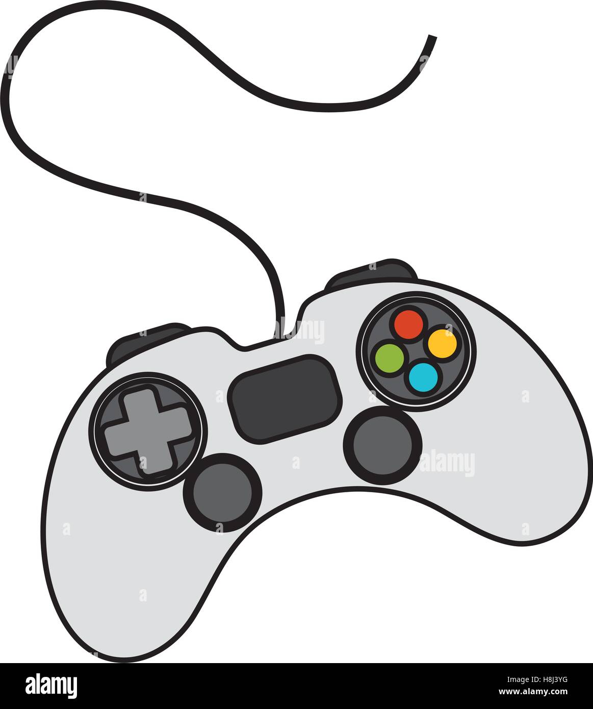 Isolated videogame control design Stock Vector Image & Art - Alamy