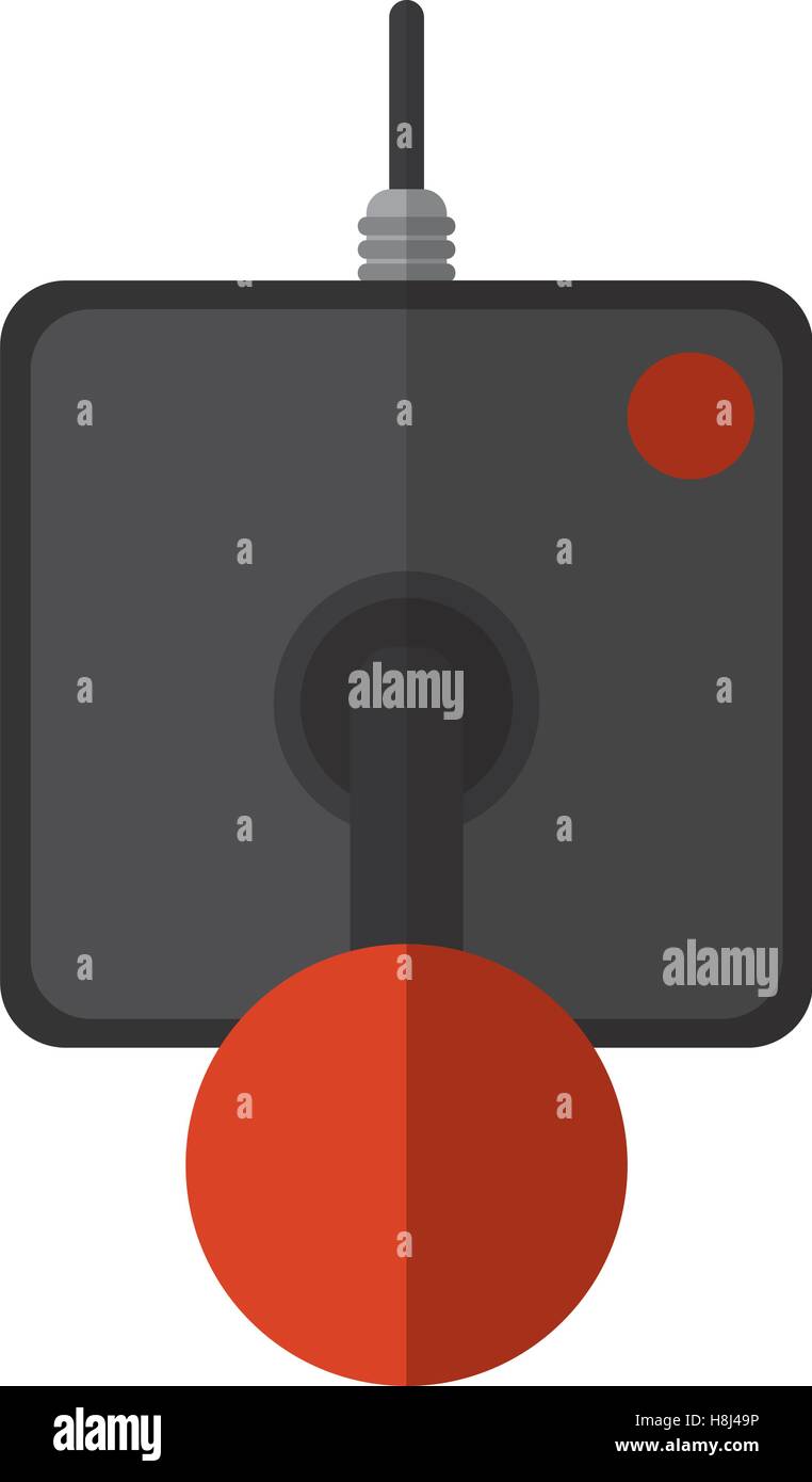 Isolated videogame joystick design Stock Vector Image & Art - Alamy