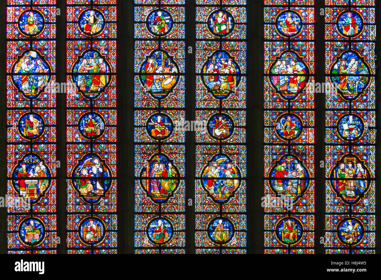 Church windows beautiful color hi-res stock photography and images - Alamy