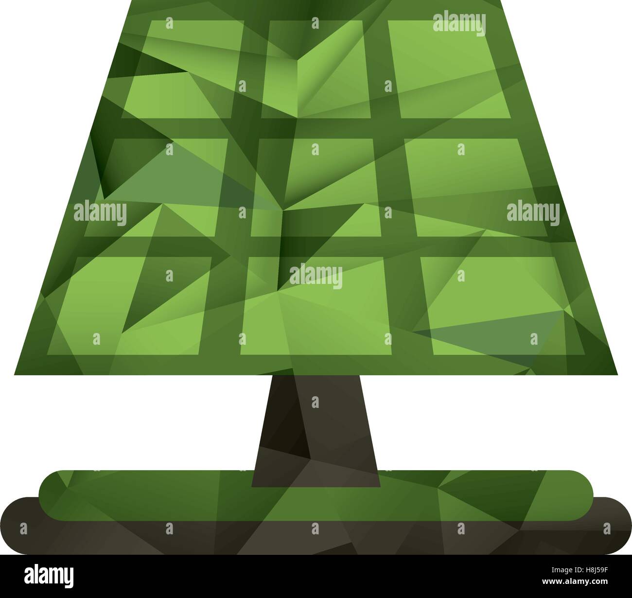 Isolated eco solar panel design Stock Vector Image & Art - Alamy