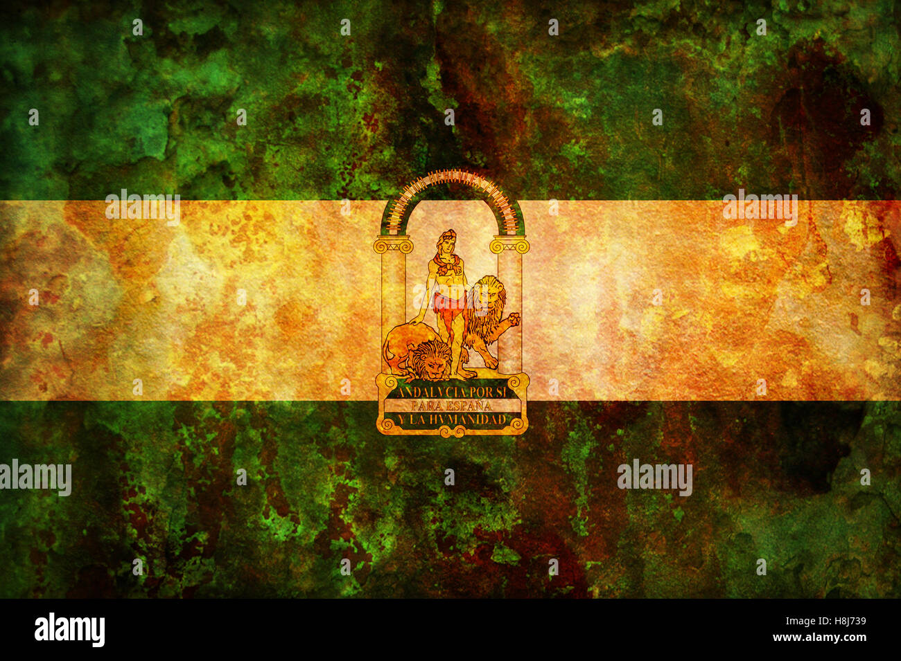 Flag of andalucia hi-res stock photography and images - Alamy