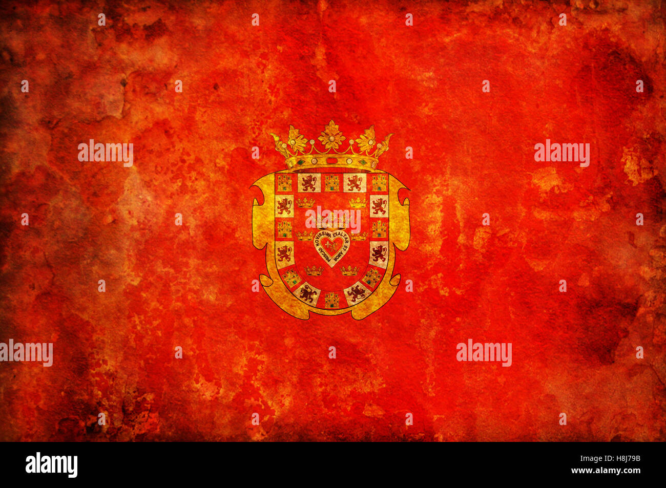 some very old vintage symbol of murcia Stock Photo - Alamy