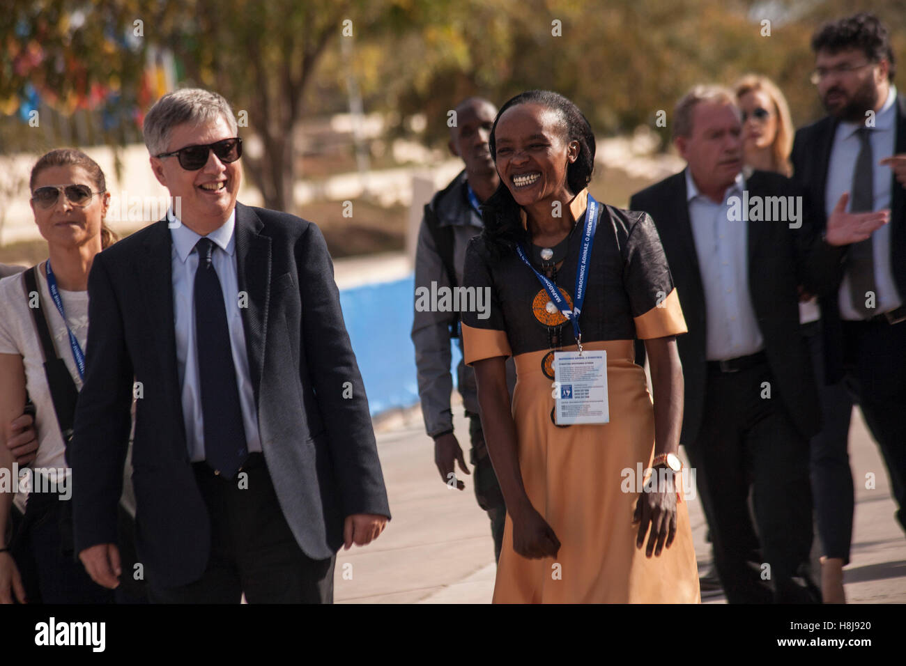 Marathonas, Greece. 12th Nov, 2016. Jemima Sumgong Kenyan gold Medalist ...