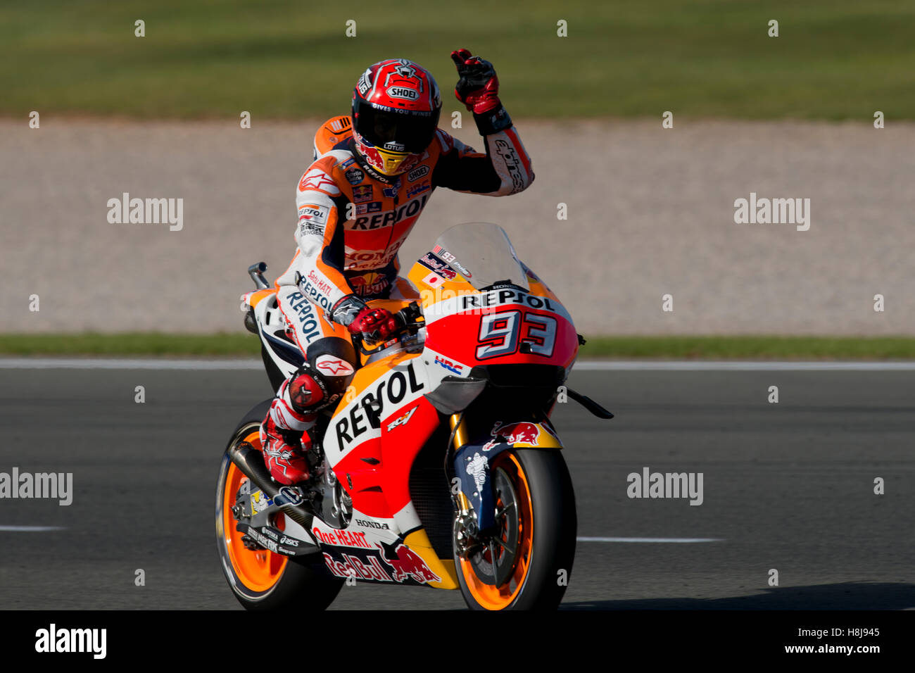 Valencia, Spain. 12th Nov, 2016. #93 Marc Marquez (SPA) Repsol Honda ...